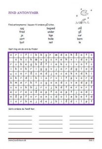 Find ord | Joan Eriksen