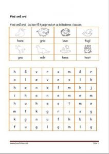 Find ord | Joan Eriksen