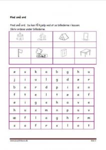 Find ord | Joan Eriksen